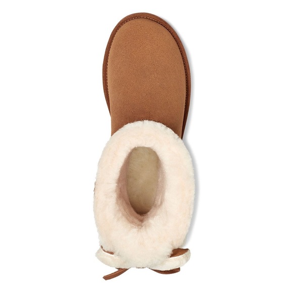 UGG | Shoes | Ugg Classic Double Bow Short Boots | Poshmark